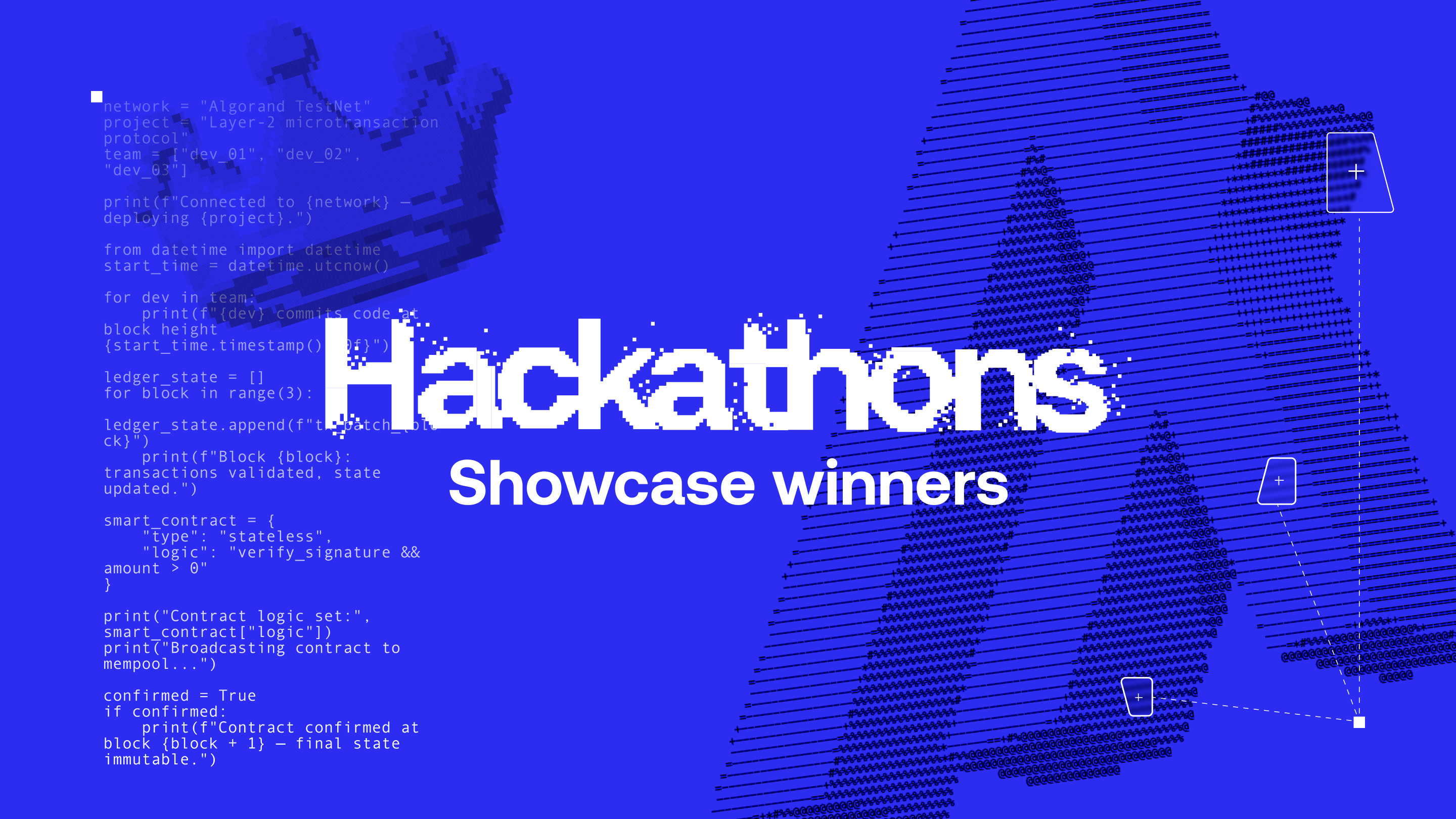 Our first Hackathon Showcase: Five teams, one message - Algorand is for builders